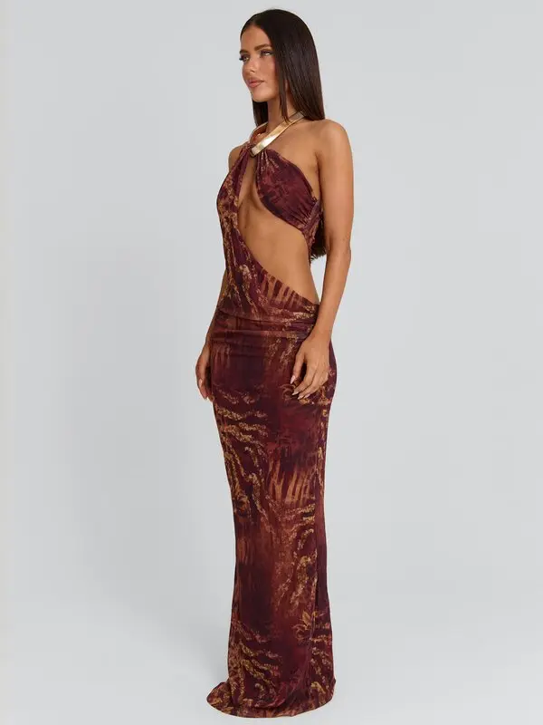 OUTCAST Adela Rayella Maxi Dress
