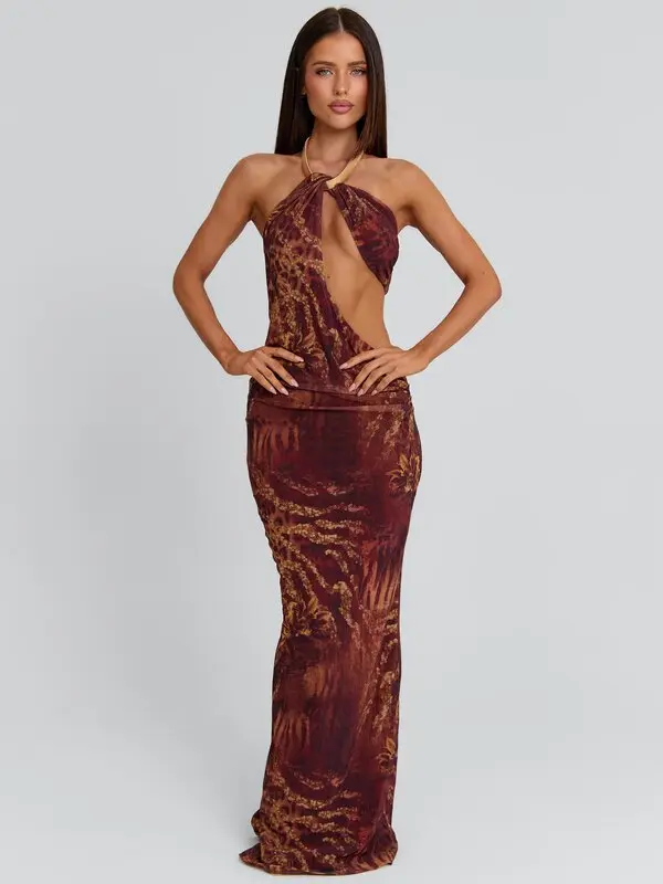 OUTCAST Adela Rayella Maxi Dress