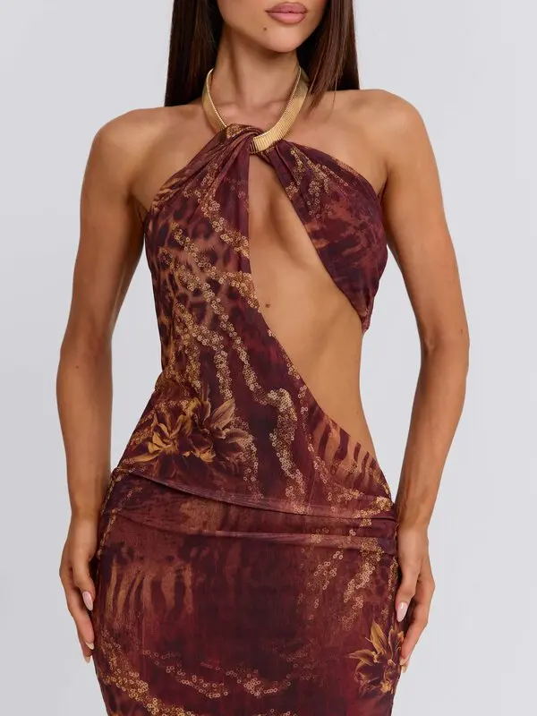 OUTCAST Adela Rayella Maxi Dress