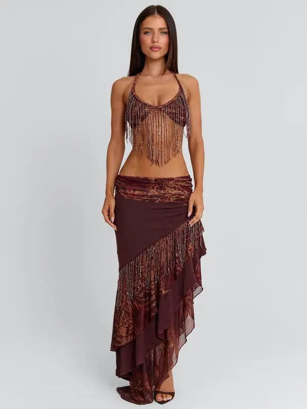 OUTCAST Rosailina Maxi Skirt