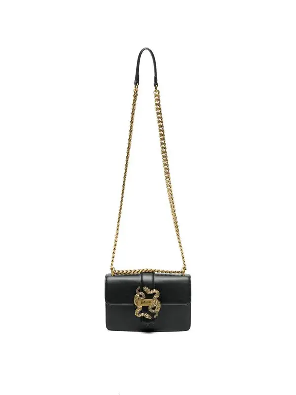 Just Cavalli Snake-detail Shoulder Bag