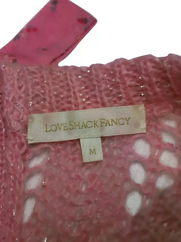 LoveShackFancy Cable-knit Sweater