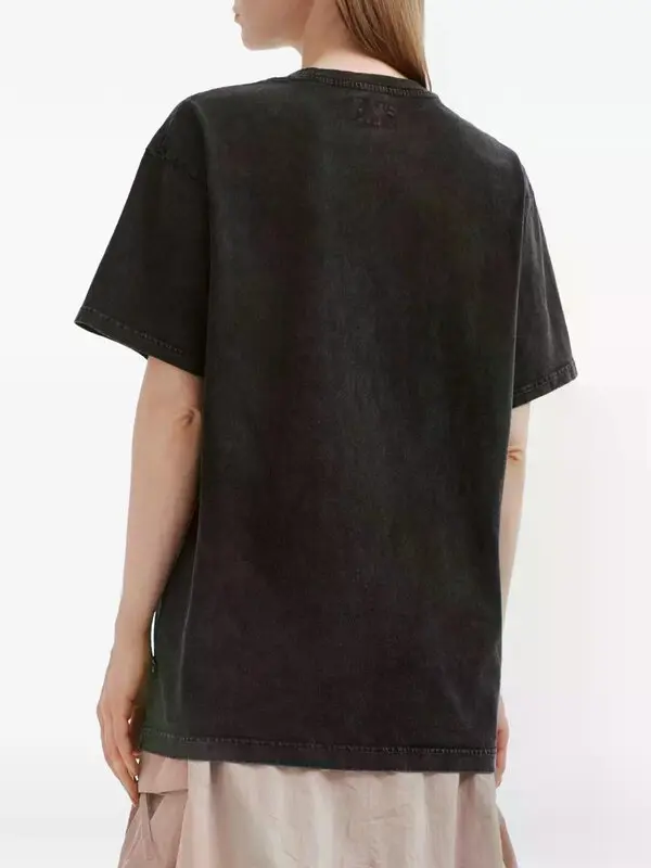 Izzue Graphic-print T-shirt - Black