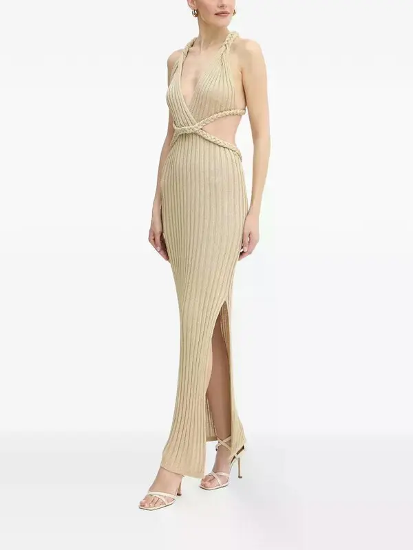 Guess Braided Cutout Maxi Dress