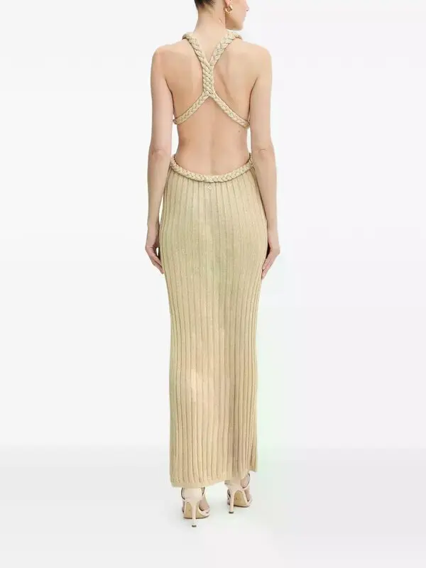 Guess Braided Cutout Maxi Dress