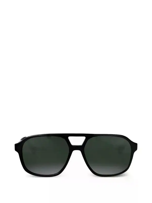 Vuarnet Pilot Frame Sunglasses - Black