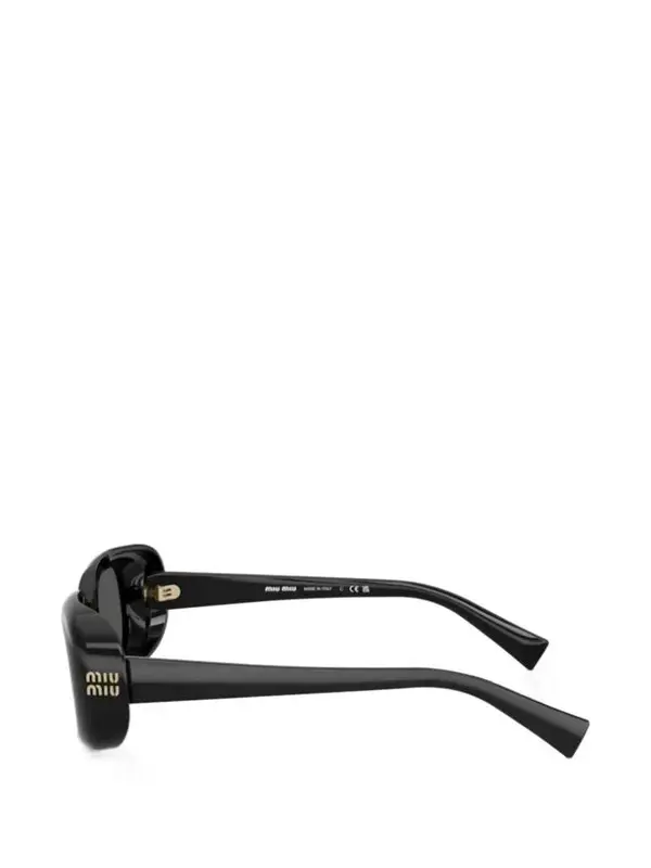 Miu Miu Square Frame Sunglasses - Black