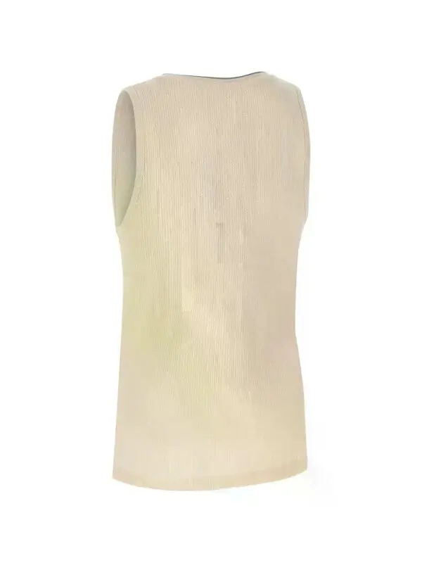 Drole De Monsieur Ribbed Embroidered Top