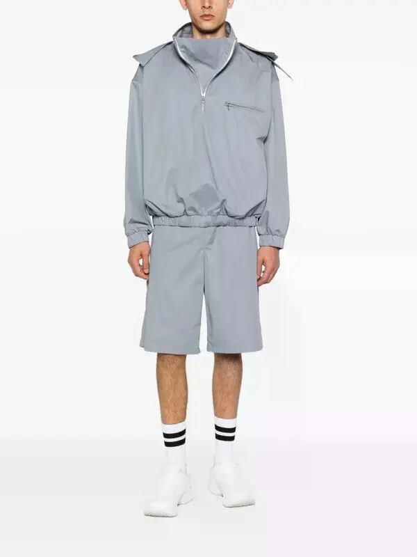 RIER Elasticated Bermuda Shorts - Blue