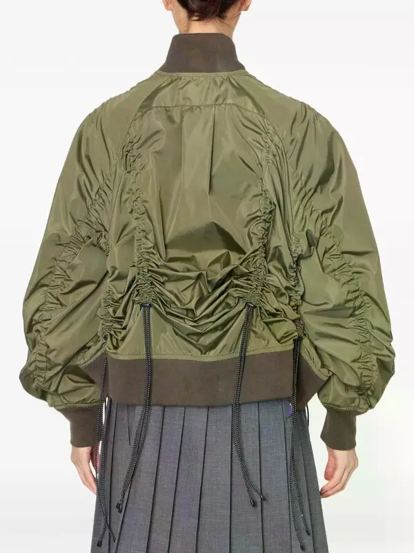 Kolor Button-fastening Bomber Jacket - Green