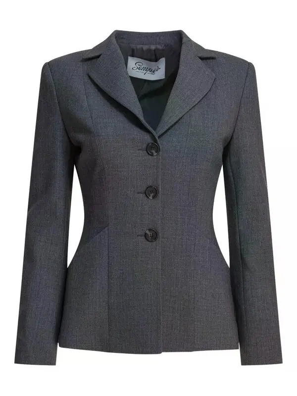 SEMPER Button-fastening Blazer