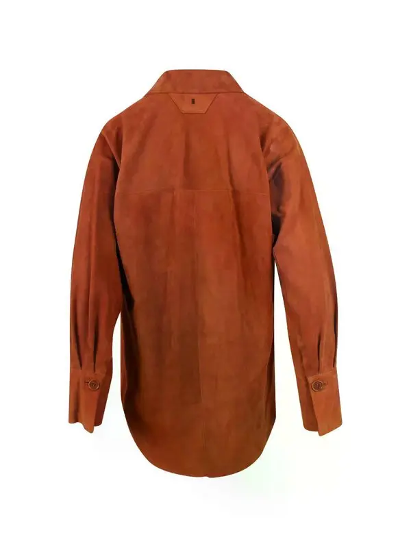 SALVATORE SANTORO Button Front Shirt - Brown