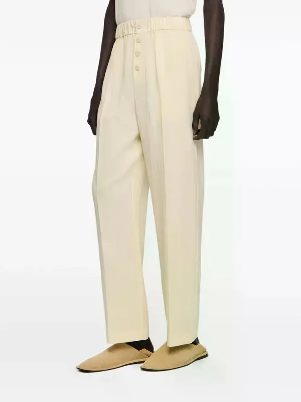 Sandro Flowy Elasticated Waist Trousers - Neutrals