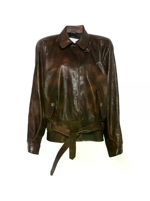 Magda Butrym Belted Jacket - Brown