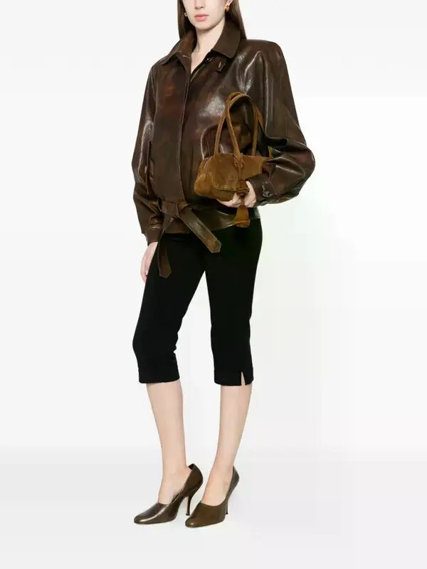 Magda Butrym Belted Jacket - Brown