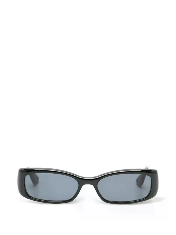 PORT TANGER Leila Rectangle-frame Sunglasses - Black