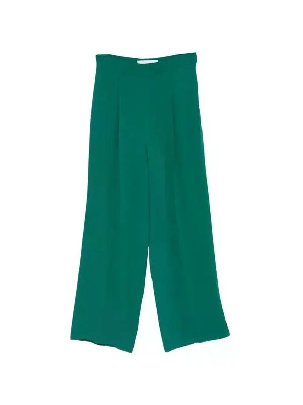 DE SANTIS Pleated Wide Leg Trousers