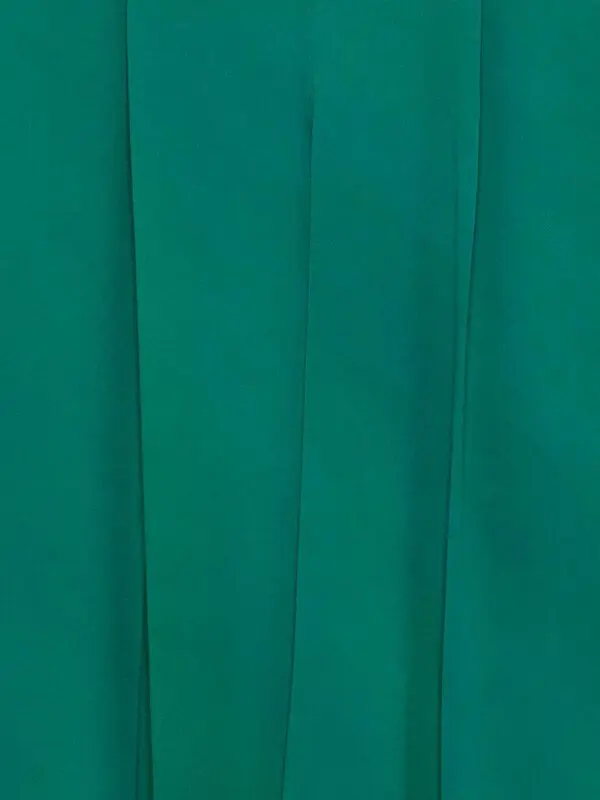 DE SANTIS Pleated Wide Leg Trousers