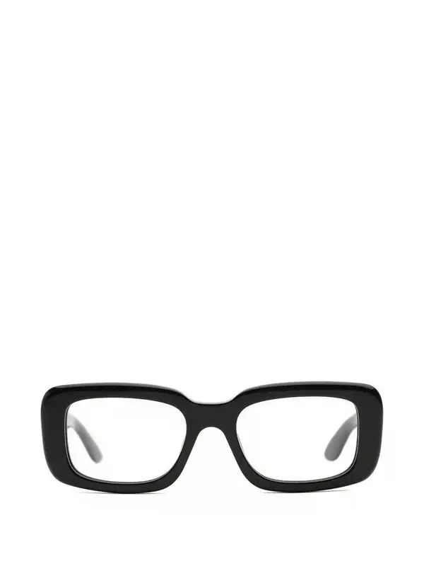 RETROSUPERFUTURE Rectangle Frame Glasses - Black