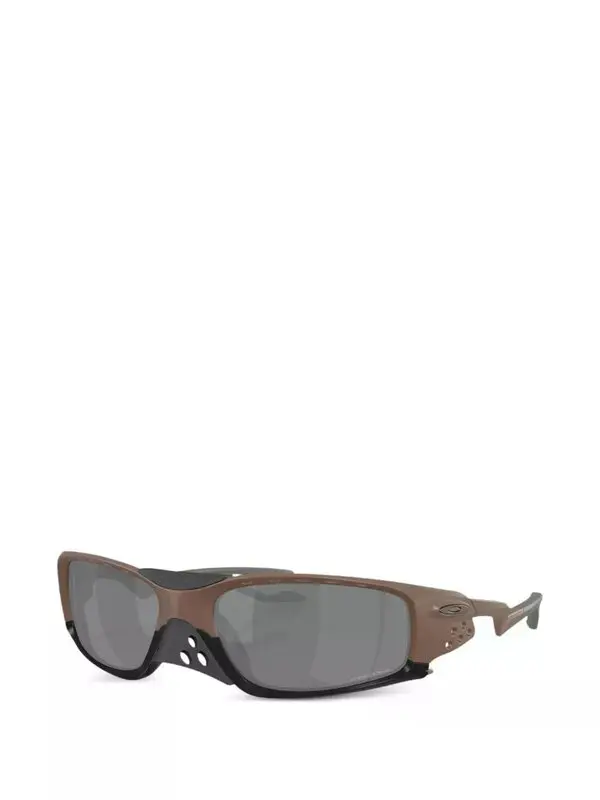 Oakley Plantaris Sq Geometric-frame Sunglasses - Brown