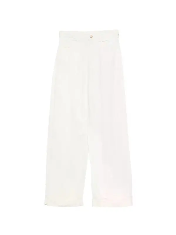 Emporio Armani Turned-up Hem Jeans