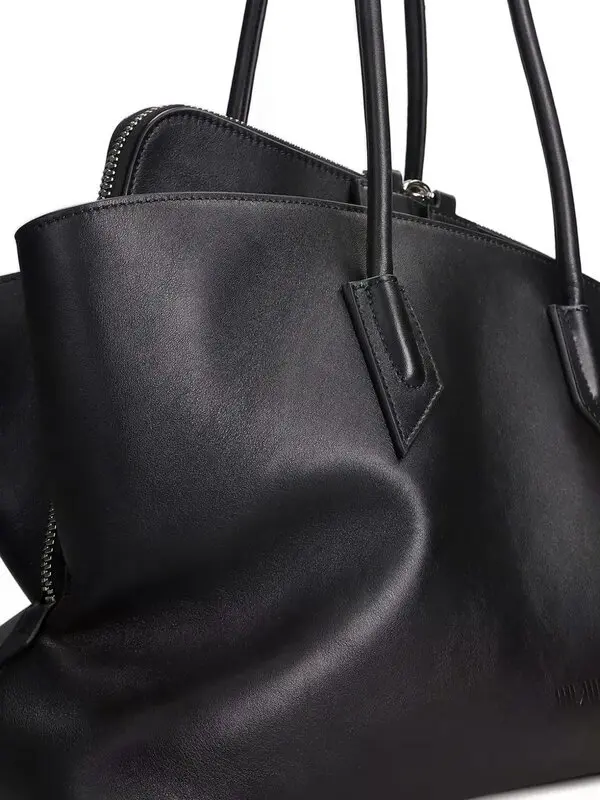 Attico Medium La Passeggiata Tote Bag - Black
