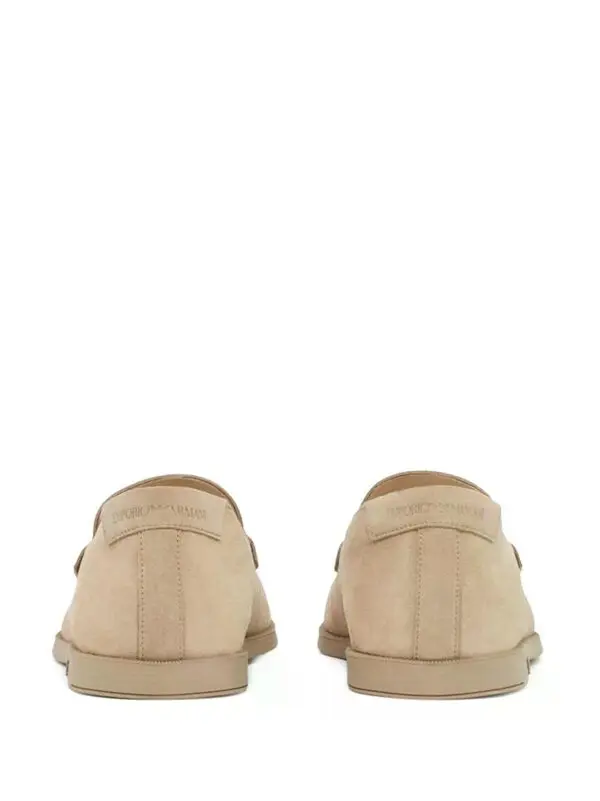 Emporio Armani Suede Boat Shoes