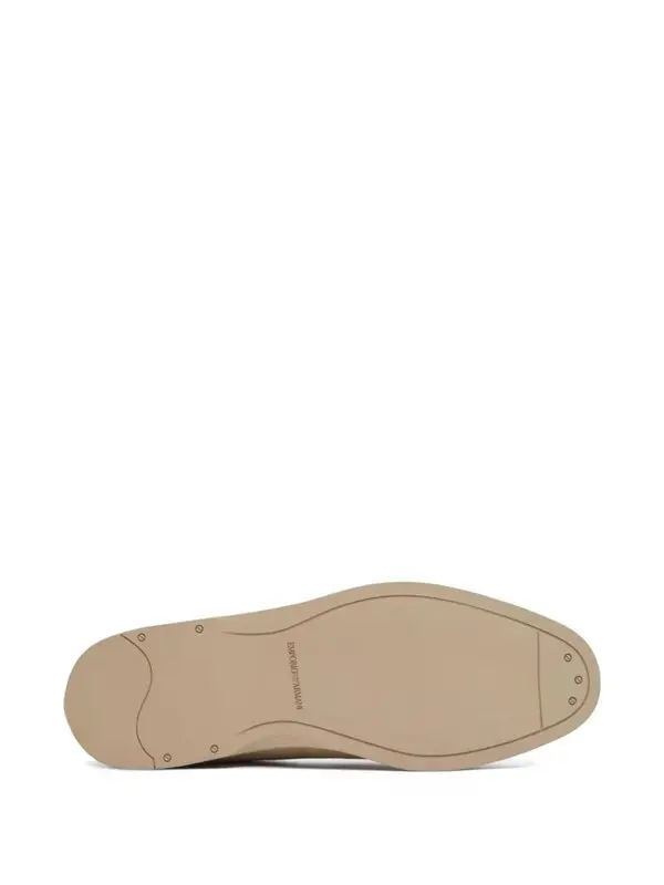Emporio Armani Suede Boat Shoes
