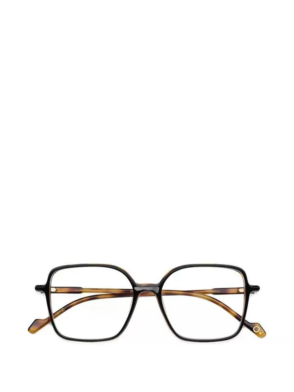 ETNIA BARCELONA Ultra Light Square Frame Eyeglasses - Black