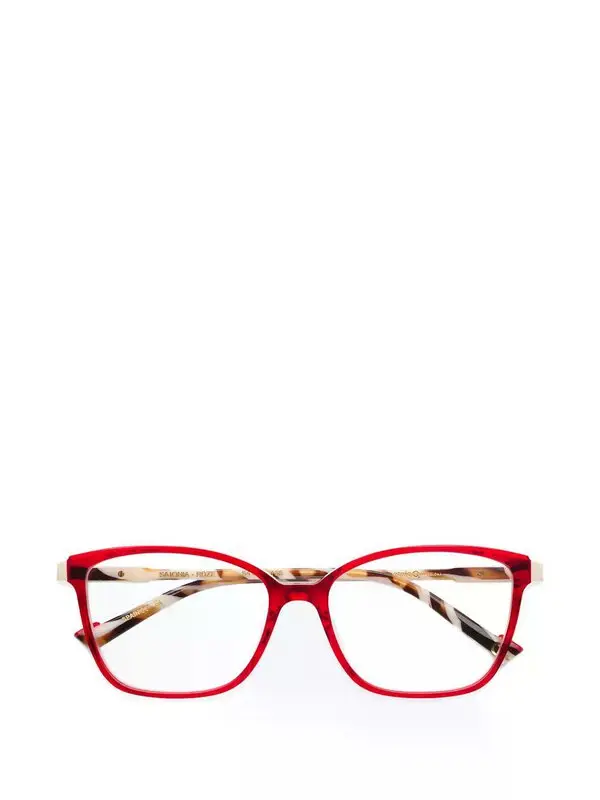 ETNIA BARCELONA Sajonia Square Frame Eyeglasses - Red