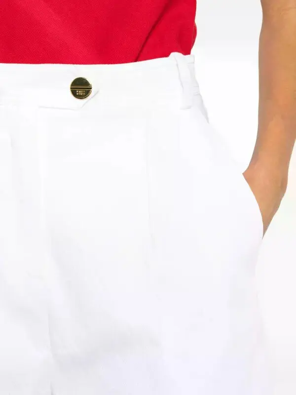 Elisabetta Franchi Gabardine Shorts