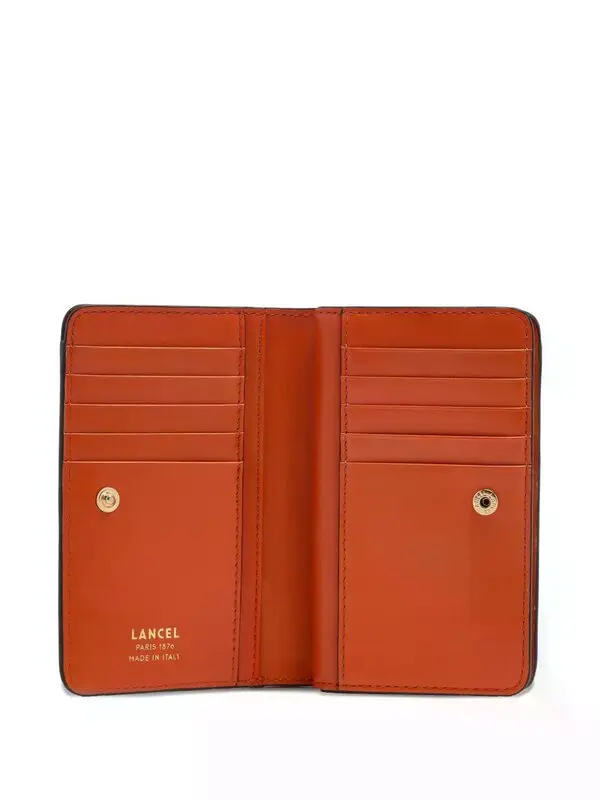 LANCEL Beach Geometric Print Zip Wallet