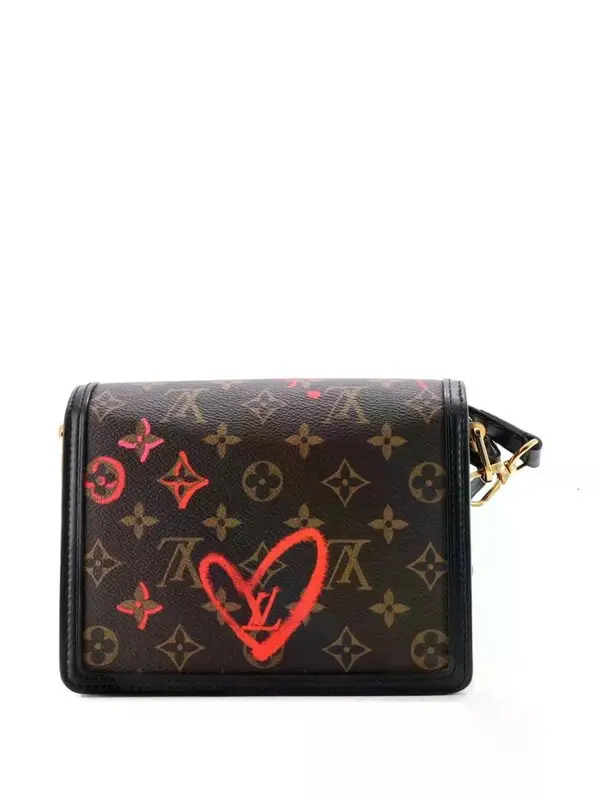 LOUIS VUITTON Dauphine Shoulder Bag Limited Edition Monogram - Black