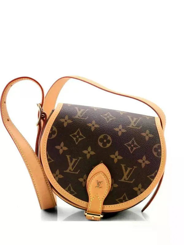 LOUIS VUITTON Tambourin Nm Crossbody Bag Monogram Canvas - Brown