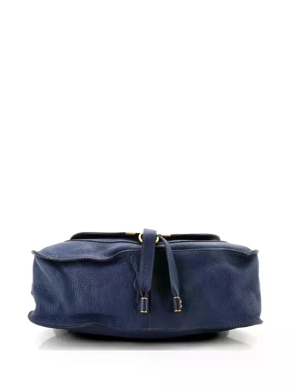 Chloé Marcie Leather Medium Satchel - Blue