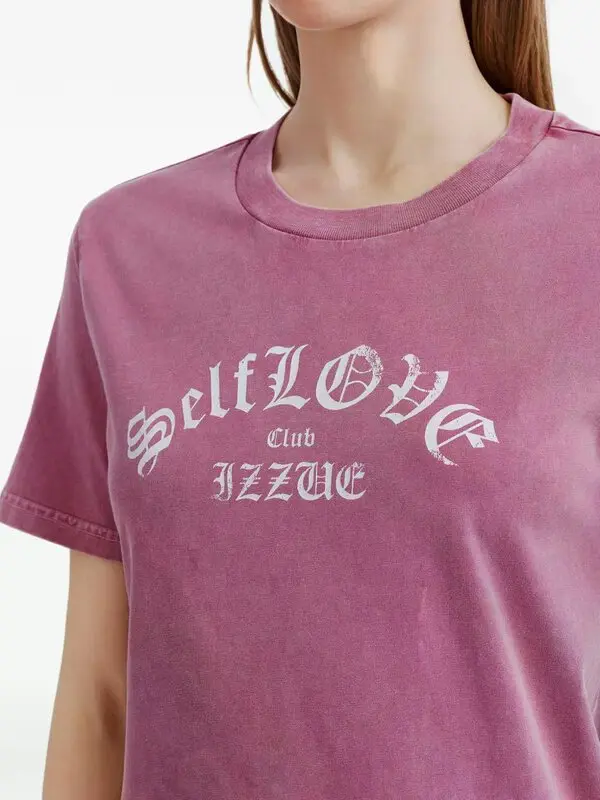 Izzue Graphic T-shirt - Pink