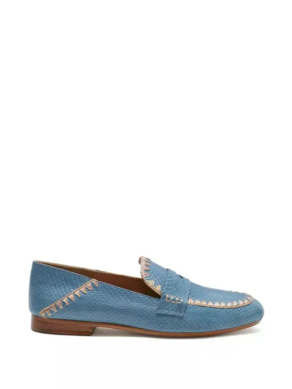 Malìparmi Crochet Loafers - Blue