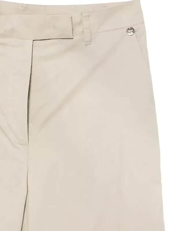 Liu Jo Logo-plaque Trousers - Neutrals