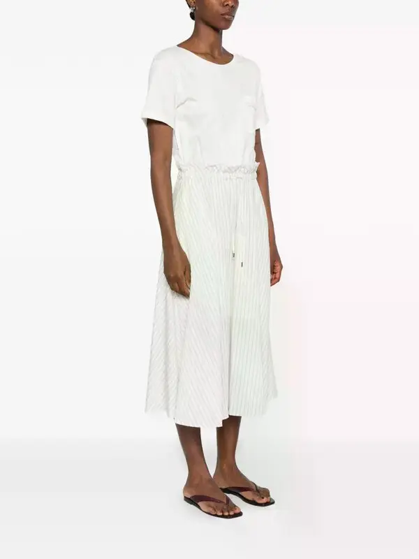 Liu Jo Striped Midi Dress