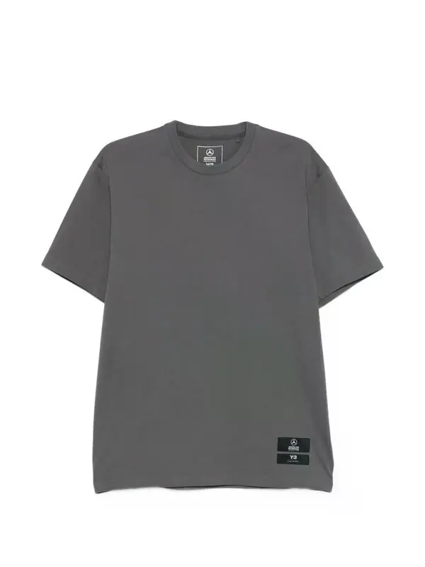 Y3 X Amg Petronas F1 Team Logo T-shirt - Grey