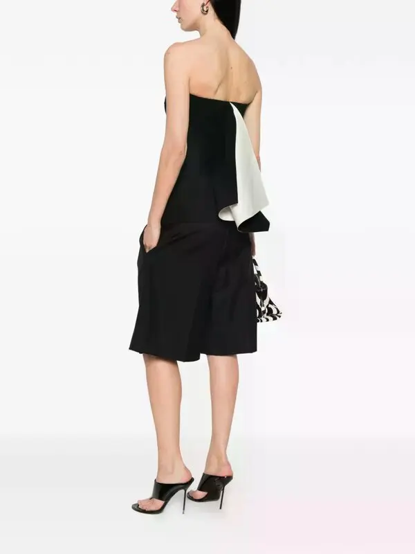 ENTIRE STUDIOS Strapless Panelled Top