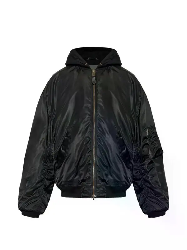 Balenciaga Hooded Bomber Jacket