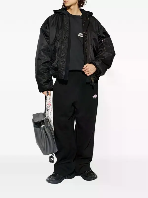Balenciaga Hooded Bomber Jacket
