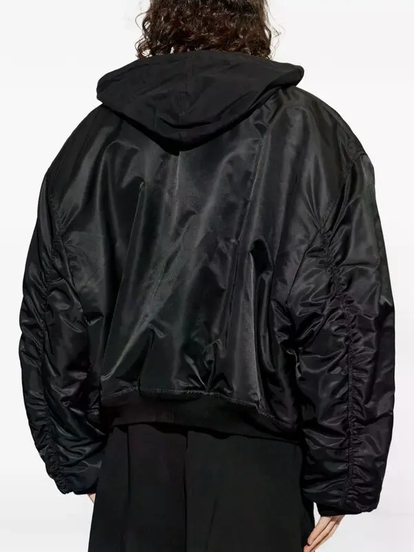 Balenciaga Hooded Bomber Jacket