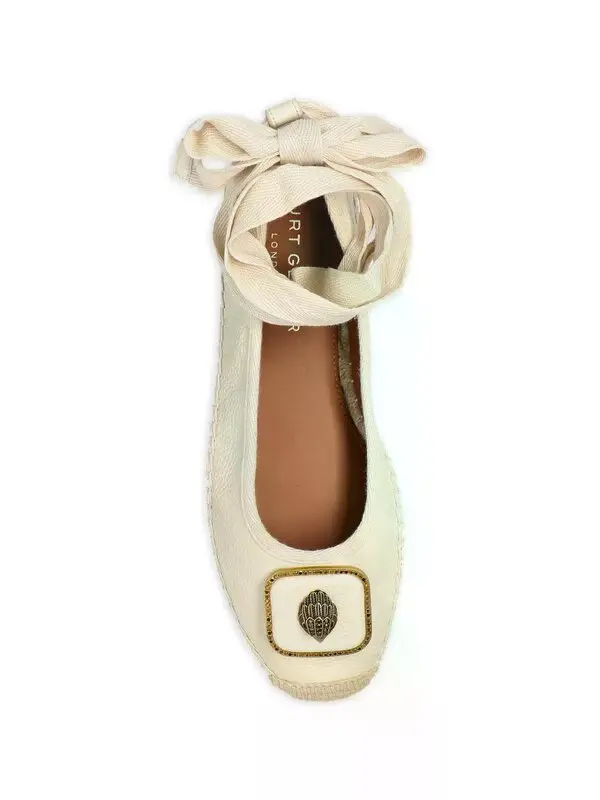Kurt Geiger Tie Embellishment Ballet Sneakers