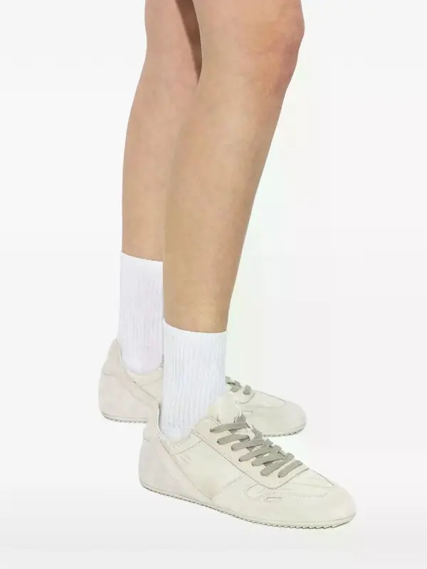 Rick Owens Lace-up Panelled Sneakers - Neutrals