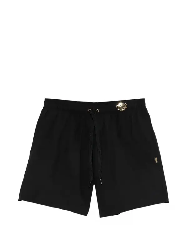 Moschino Drawstring Swim Shorts - Black
