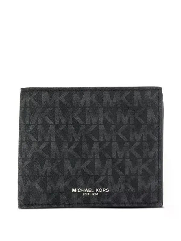 Michael Kors Monogram Wallet - Grey
