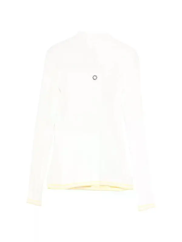 Kenzo Ribbed Logo Sweater - White