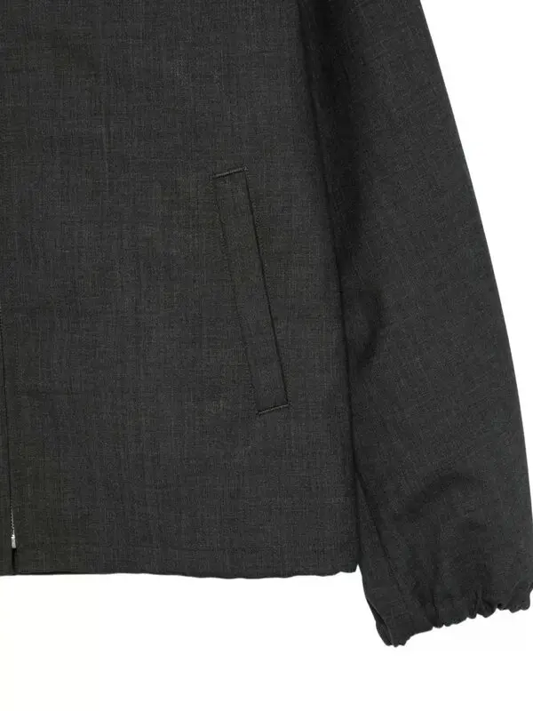 Auralee Zip-up Jacket - Grey